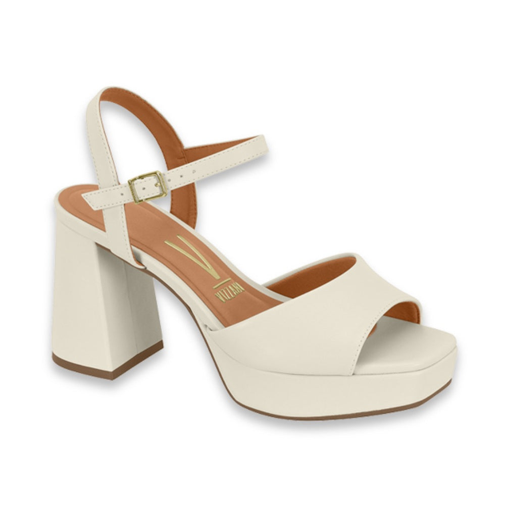 Sandalia de Tacón Blanco – Antonellashoesgt