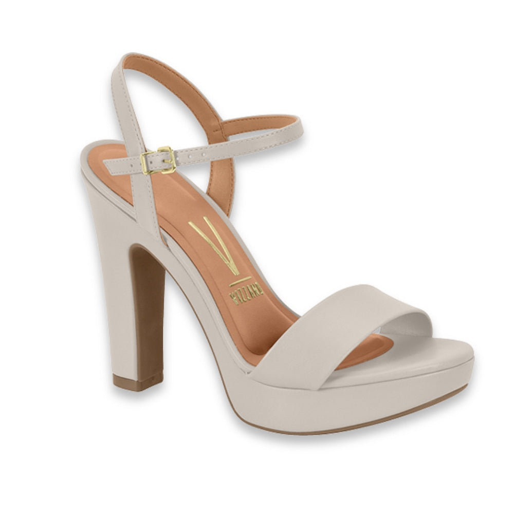 Sandalia de Tacón Blanco – Antonellashoesgt